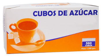 Azúcar en cubos x 560 referencia 9041 | Texquiplas Pisolimpio